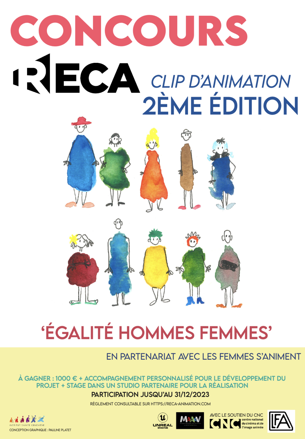 EGALITE FEMMES/HOMMES : 2ème CONCOURS RECA POUR LA CREATION D’UN CLIP ...