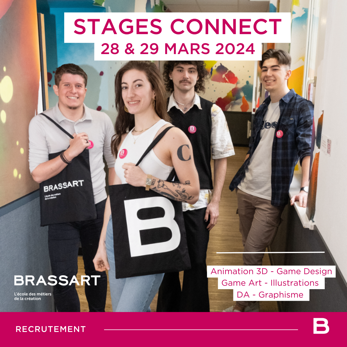BRASSART LYON / STAGE CONNECT – RECA Animation