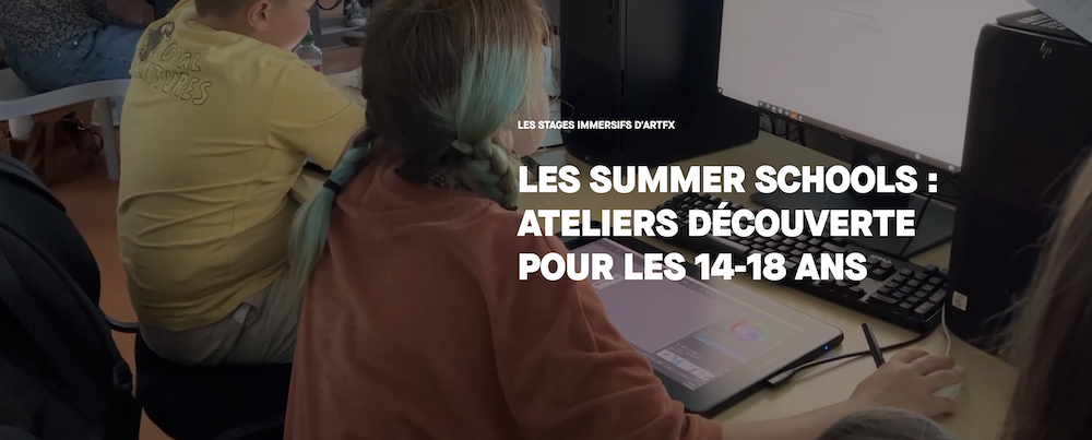 ARTFX : SUMMER SCHOOL 2026 – RECA Animation